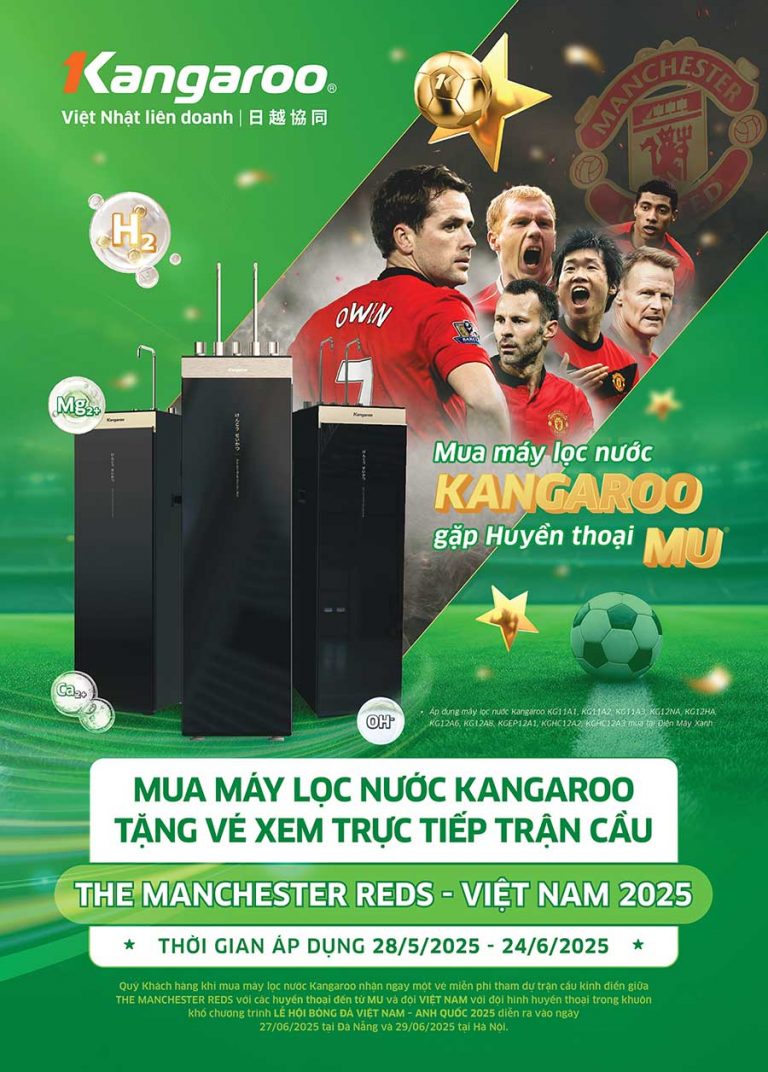 Kangaroo tặng 6.000 vé xem trận cầu huyền thoại Manchester Reds tại ...
