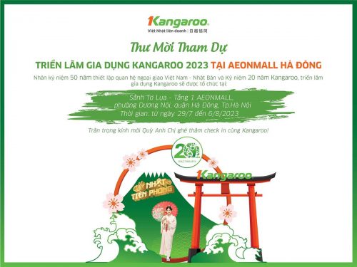 Kangaroo triển lãm gia dụng với nhiều ưu đãi "khủng" tại Aeon Mall Hà Đông