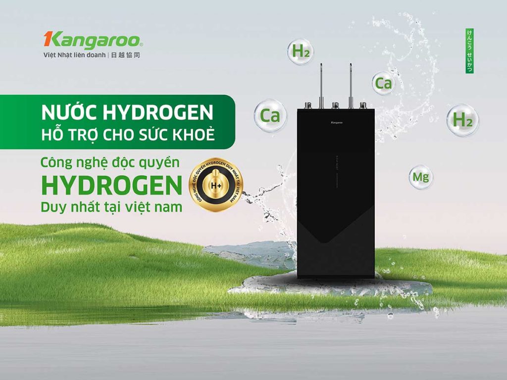 Máy lọc nước Kangaroo Hydrogen Infinity nóng lạnh KGHC10V6