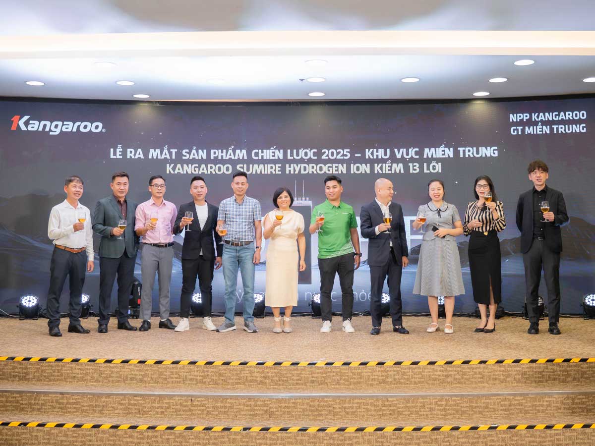 Máy lọc nước Kangaroo Hydrogen ion kiềm nóng lạnh KG100EW2 ⋆ Kangaroo Group